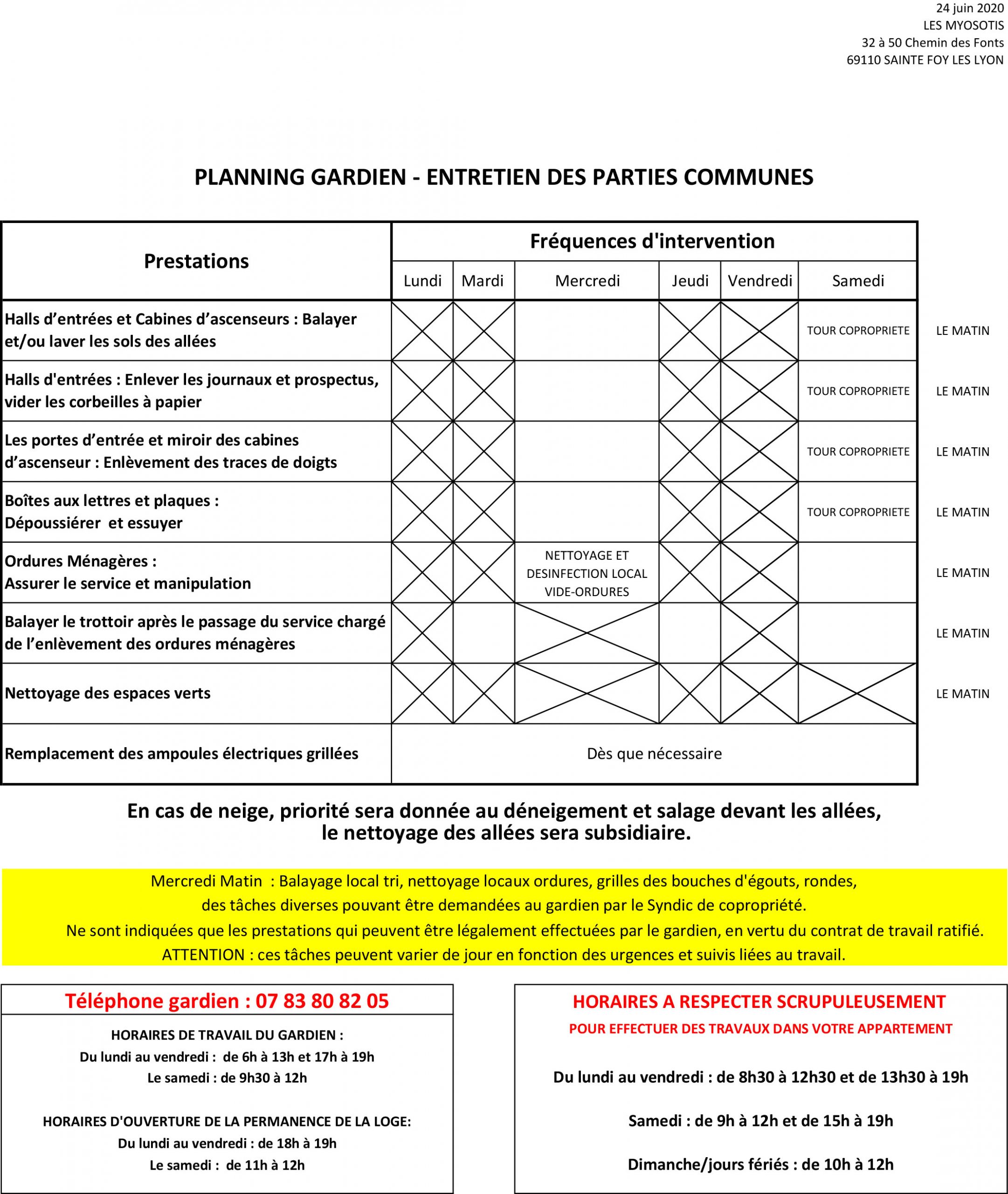 Gardien | Les Myosotis